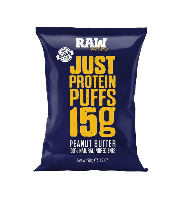 RAW BITES PEANUT BUTTER PUFFS – New Earth