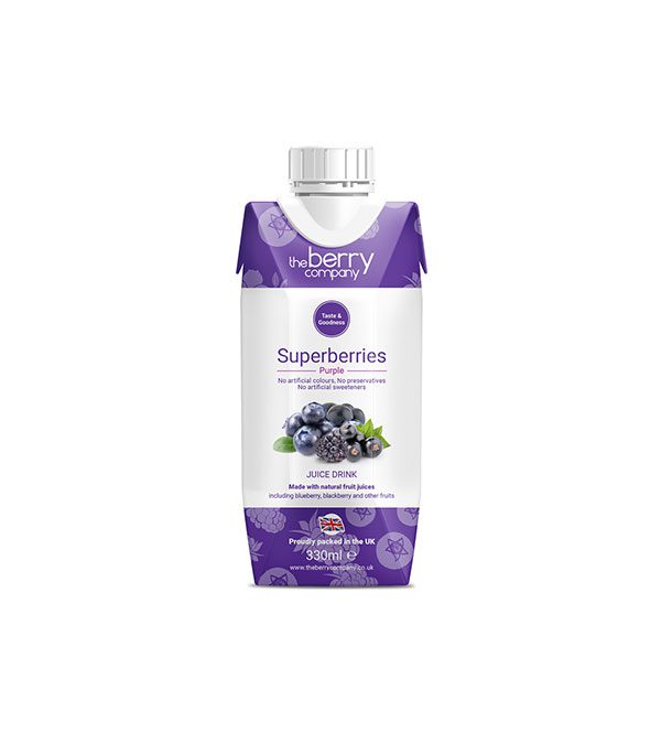 THE BERRY COMPANY SUPERBERRIES PURPLE JUICE DRINK – New Earth