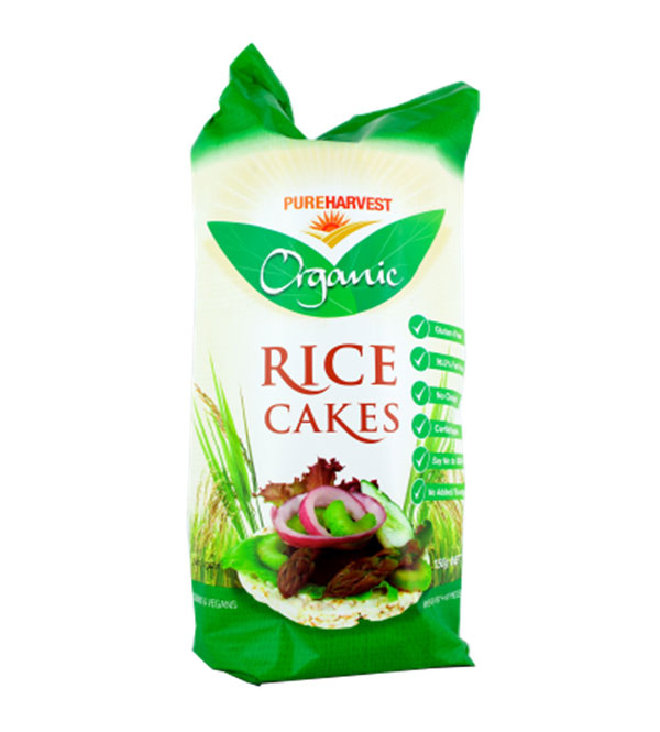 PURE HARVEST RICE CAKES ORIGINAL – New Earth