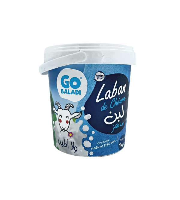 GO BALADI NATURAL GOAT LABAN 1KG – New Earth