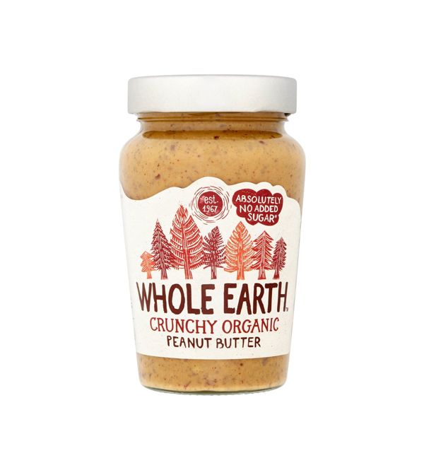 WHOLE EARTH CRUNCHY ORGANIC PEANUT BUTTER – New Earth