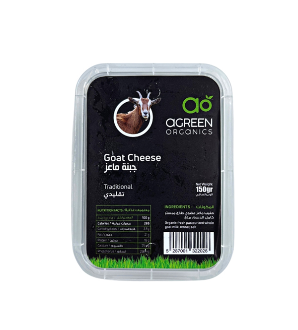 AGREEN ORGANICS CLASSIC GOAT CHEESE – New Earth