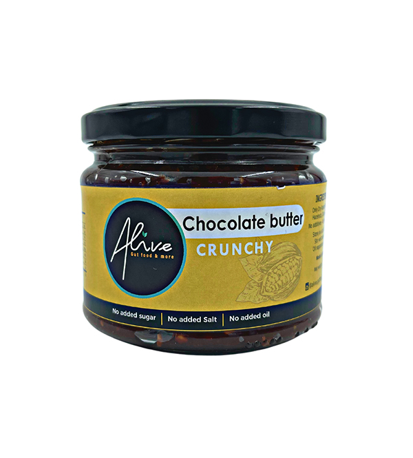 ALIVE CRUNCHY CHOCOLATE BUTTER – New Earth