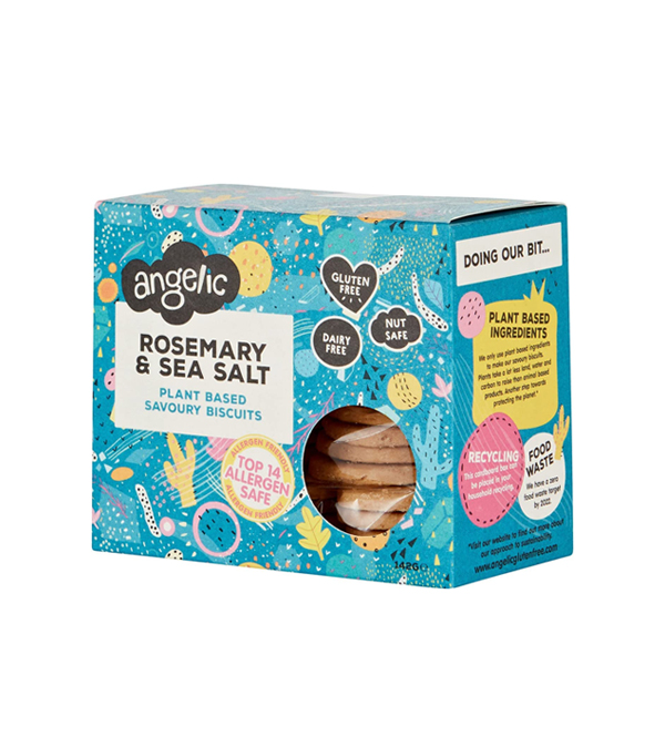 ANGELIC ROSEMARY AND SEA SALT CRACKERS – New Earth