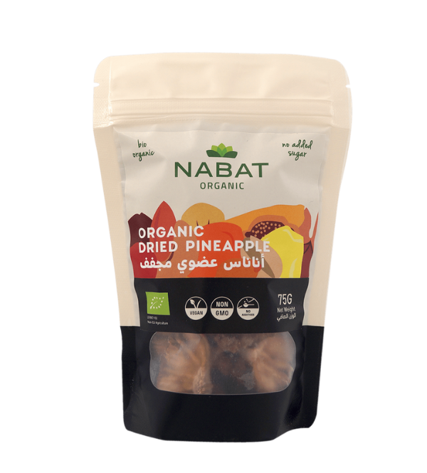 NABAT ORGANIC DRIED PINEAPPLE – New Earth
