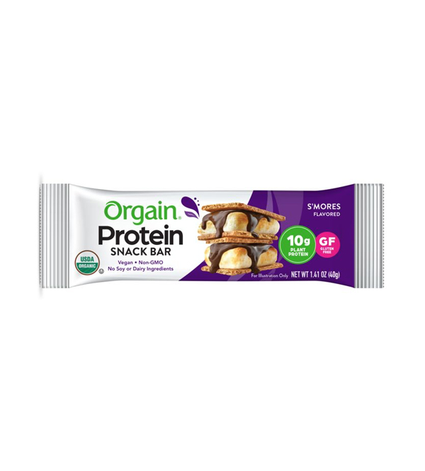 ORGAIN S’MORES PROTEIN BAR – New Earth