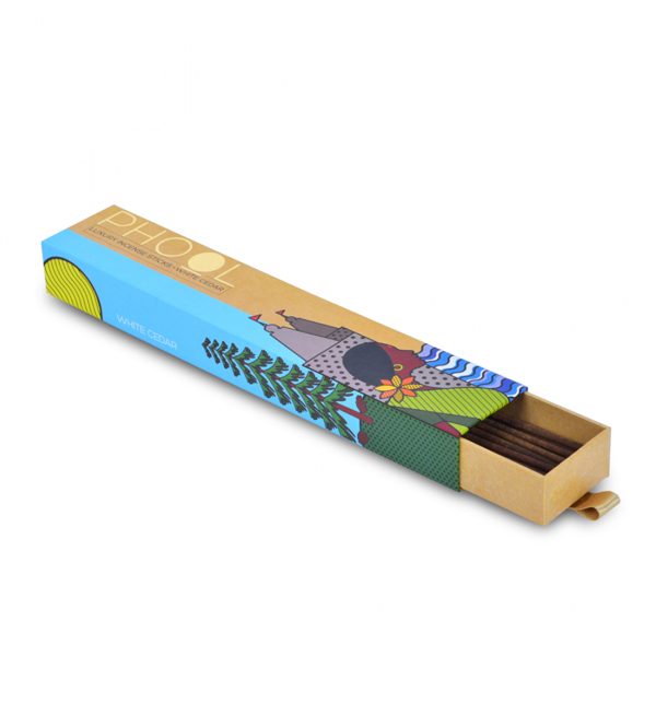 PHOOL WHITE CEDAR INCENSE STICKS – New Earth