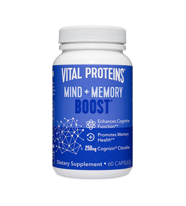 VITAL PROTEINS MIND AND MEMORY BOOST CAPSULES – New Earth