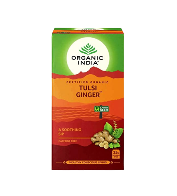 ORGANIC INDIA TULSI GINGER – New Earth