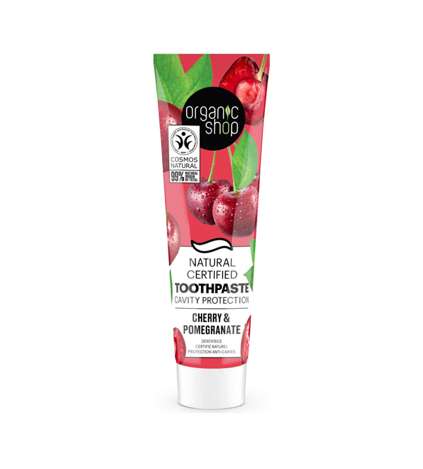 ORGANIC SHOP CAVITY PROTECTION TOOTHPASTE – New Earth