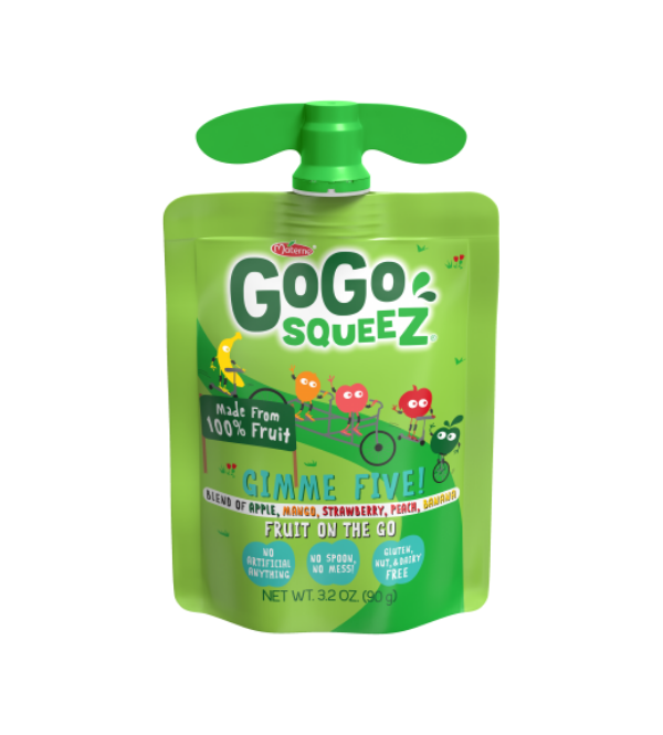 GOGO SQUEEZ FRUIT GIMME FIVE FRUIT POUCH – New Earth