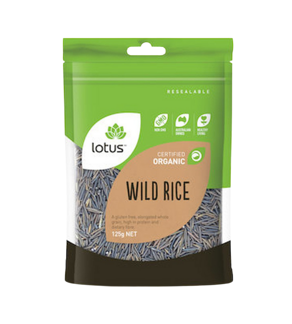 LOTUS ORGANIC WILD RICE – New Earth