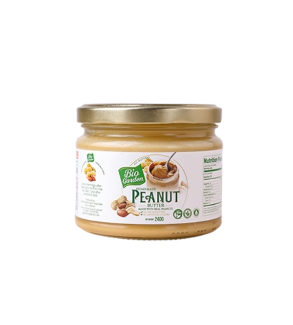BIO GARDEN PEANUT BUTTER – New Earth