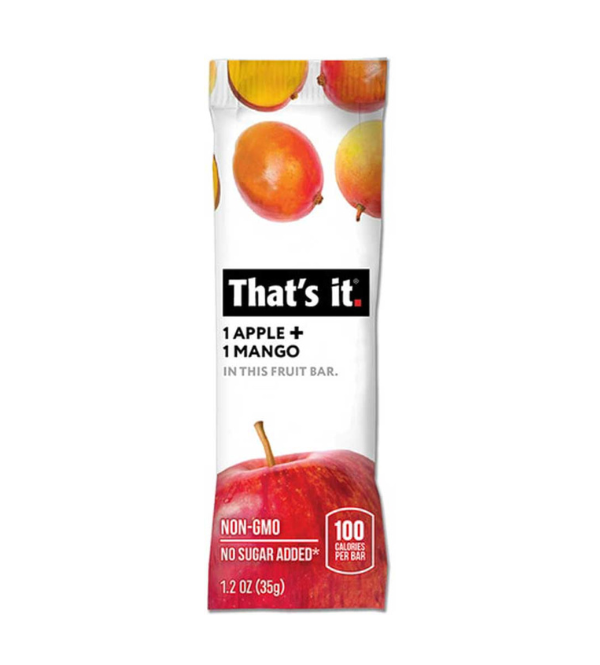 THAT’S IT APPLES AND MANGOES MINI FRUIT BAR – New Earth