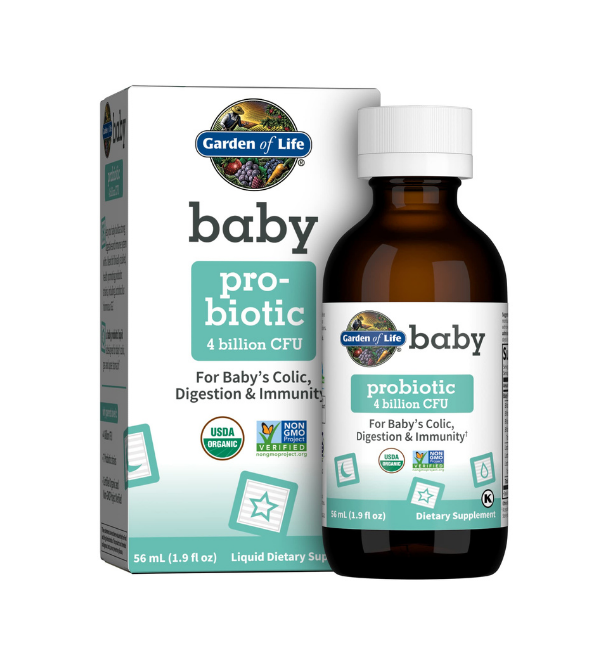 GARDEN OF LIFE BABY PROBIOTICS LIQUID – New Earth