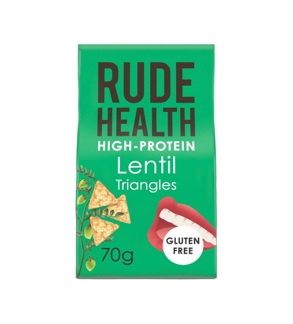 RUDE HEALTH HIGH-PROTEIN LENTIL TRIANGLES – New Earth