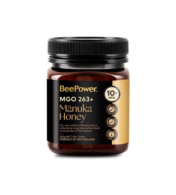 BEEPOWER AUSTRALIAN MANUKA MGO 263+ (10+) – New Earth