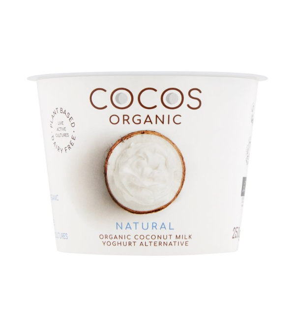 COCOS ORGANIC NATURAL COCONUT YOGHURT 250G – New Earth