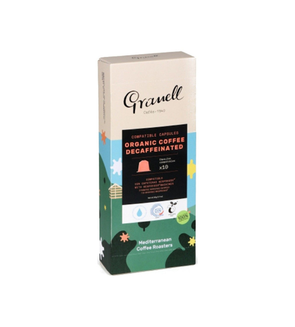 GRANELL ORGANIC DAILY BLEND ESPRESSO DECAF CAPSULE – New Earth