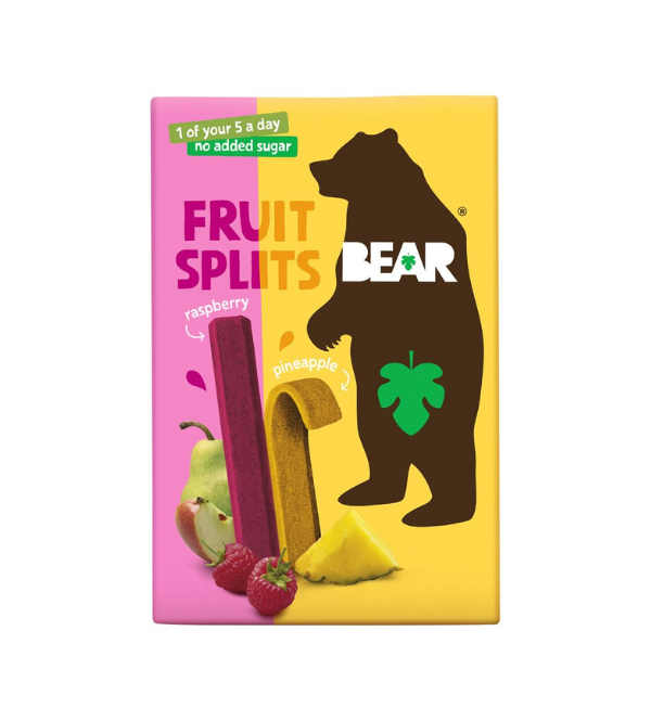 BEAR FRUIT SPLITS PINEAPPLE RASPBERRY – New Earth