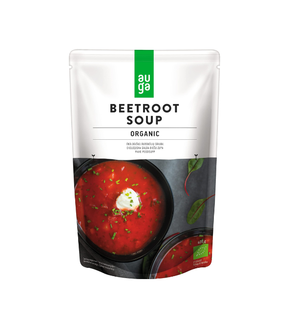 AUGA ORGANIC BEETROOT BORSCH SOUP – New Earth