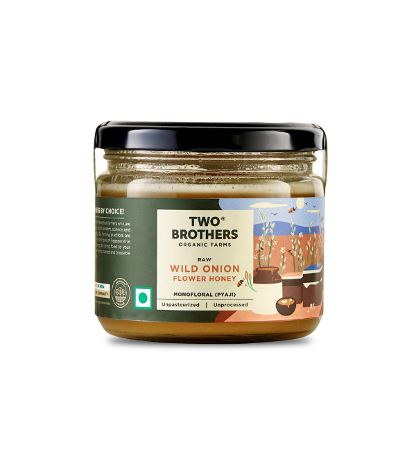 TWO BROTHERS WILD ONION FLOWER HONEY – New Earth