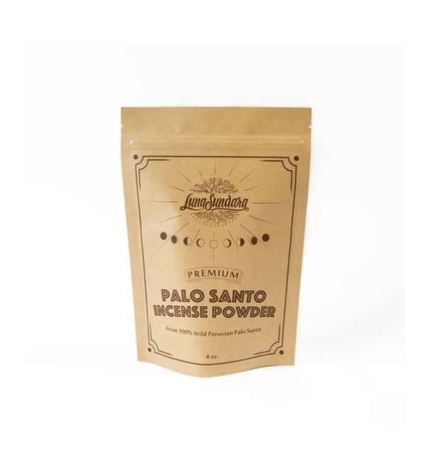 LUNA SUNDARA PREMIUM PALO SANTO INCENSE POWDER – New Earth