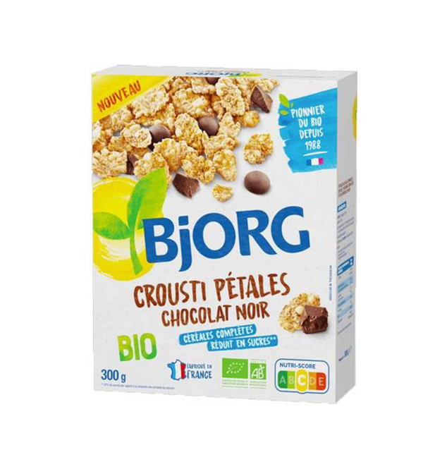 BJORG CROUSTI PETALES CHOCOLAT NOIR – New Earth