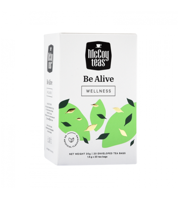 McCOY TEAS WELLNESS BE ALIVE – New Earth