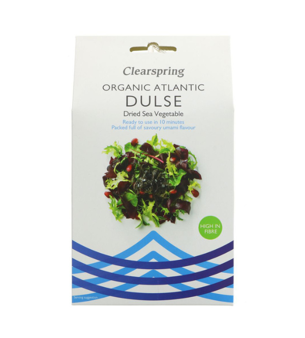 CLEARSPRING ATLANTIC DULSE – DRIED SEA VEGETABLE. – New Earth