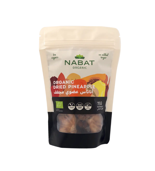 NABAT ORGANIC DRIED PINEAPPLE. – New Earth