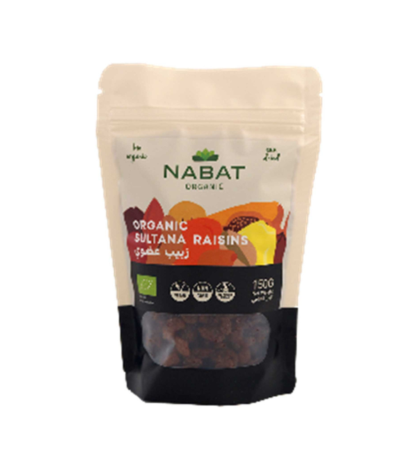 NABAT SULTANA RAISINS 200G. – New Earth