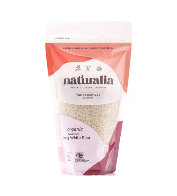 NATURALIA LONG WHITE RICE 500G. – New Earth
