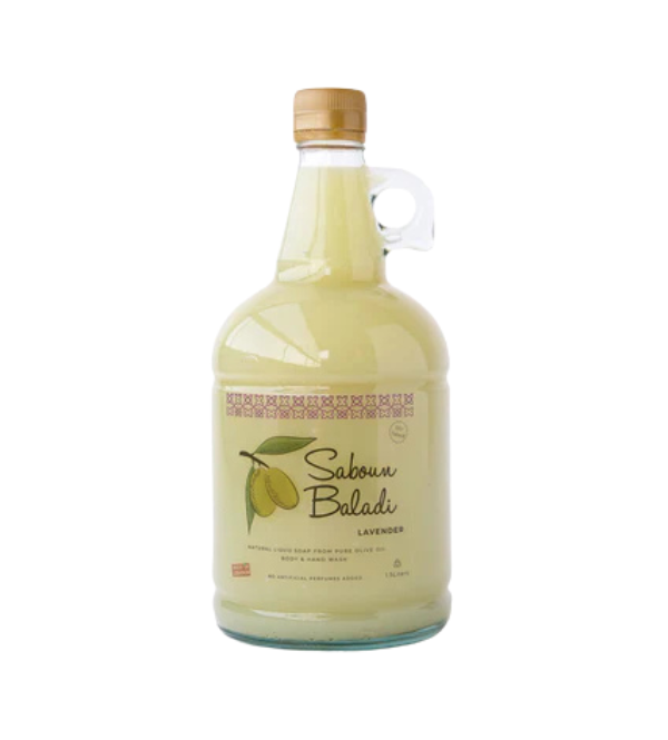 SABOUN BALADI LAVENDER GALLON – New Earth