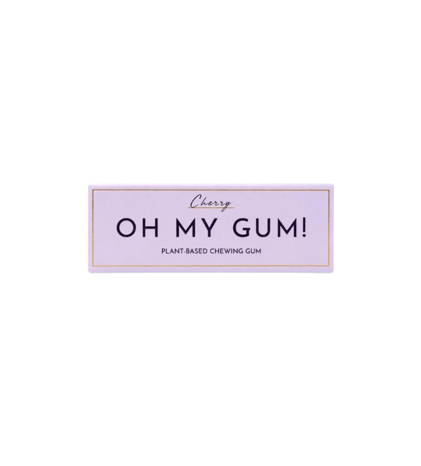 OH MY GUM! CHERRY CHEWING GUM – New Earth