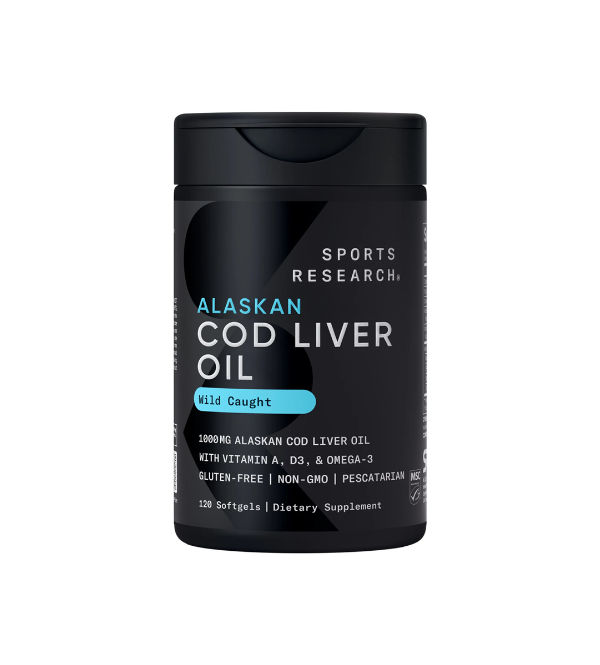 SPORTS RESEARCH ALASKAN COD LIVER OIL. – New Earth
