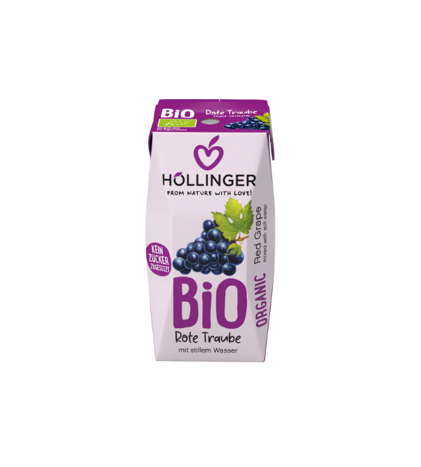 HOLLINGER ORGANIC RED GRAPE JUICE – New Earth