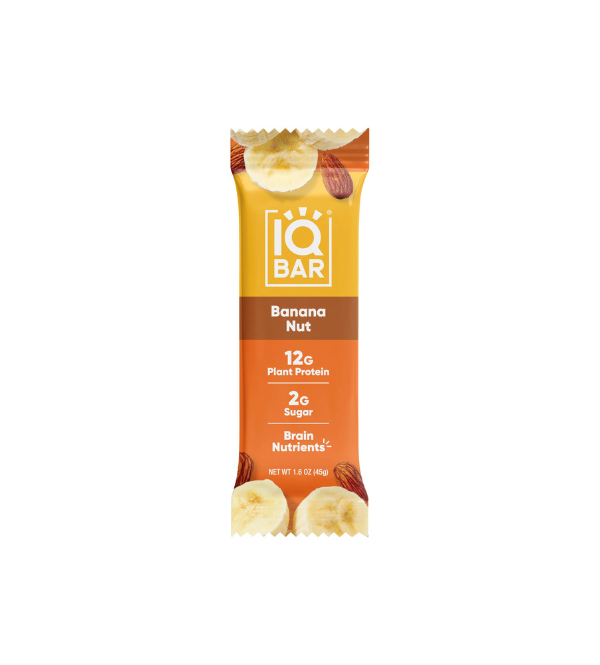 IQ BAR BANANA NUT. – New Earth