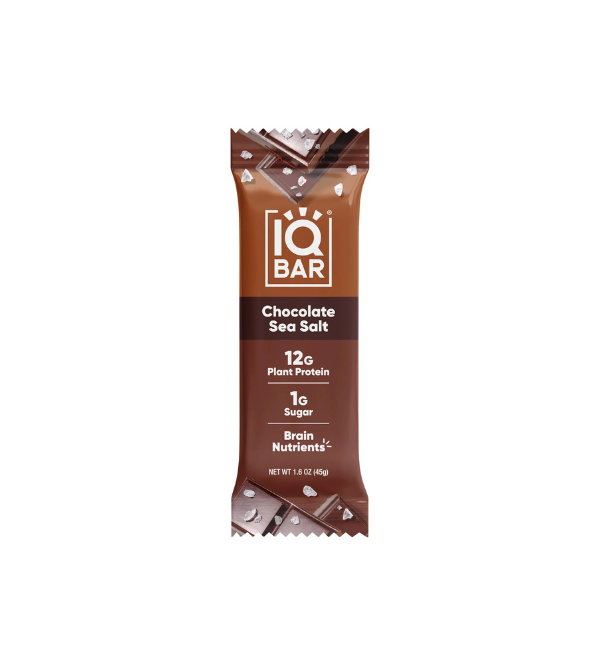 IQ BAR CHOCOLATE SEA SALT. – New Earth