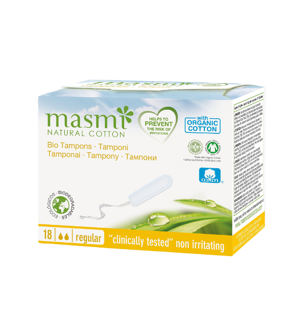 MASMI REGULAR DIGITAL COTTON TAMPONS – New Earth