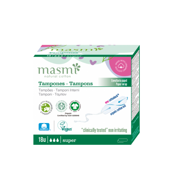MASMI SUPER DIGITAL COTTON TAMPONS – New Earth