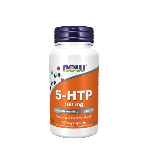 NOW 5-HTP 100 MG VEG CAPSULE – New Earth