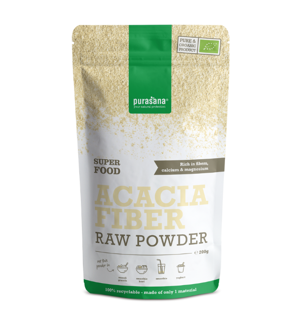 PURASANA ACACIA FIBER RAW POWDER – New Earth