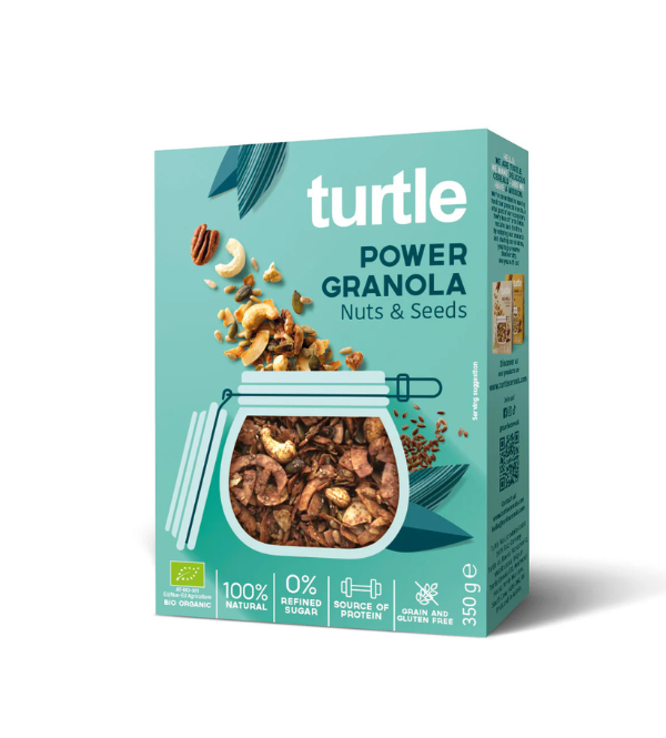 TURTLE GRANOLA NUTS AND SEEDS. – New Earth